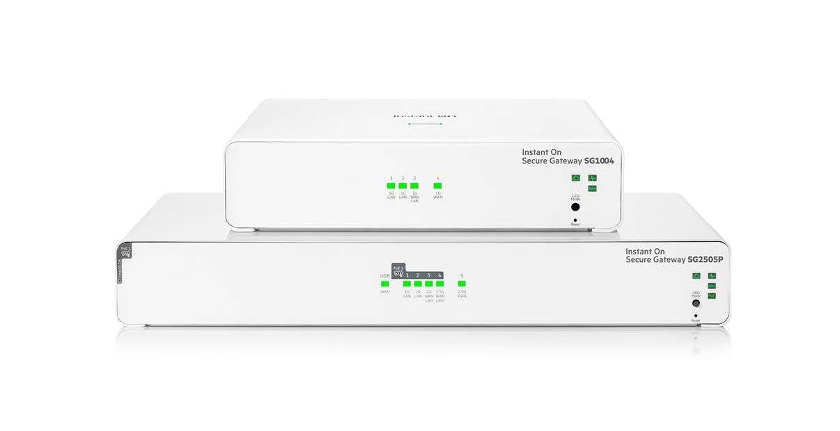 Maak kennis met de HPE Networking Instant On Secure Gateways | HPEnergy